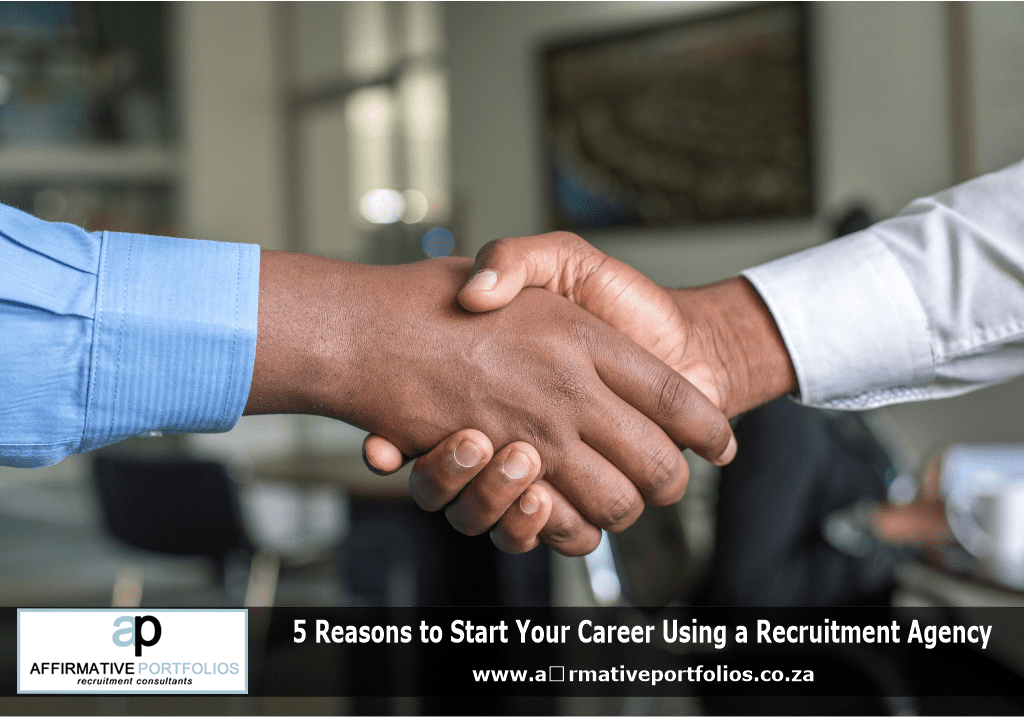 Your Career With a Recruitment Agency | Affirmative Portfolios