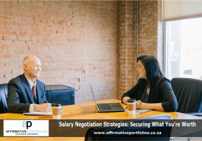 Salary Negotiation Strategies: Securing What You're Worth - Affirmative ...