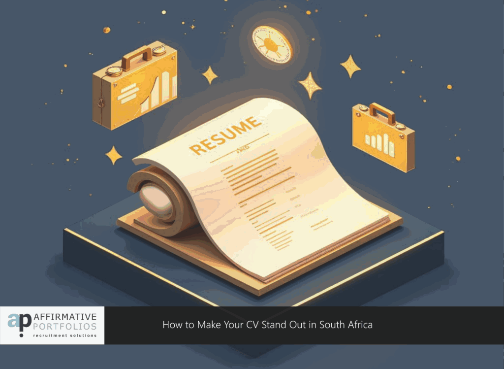 How to Make Your CV Stand Out in South Africa - Affirmative Portfolios